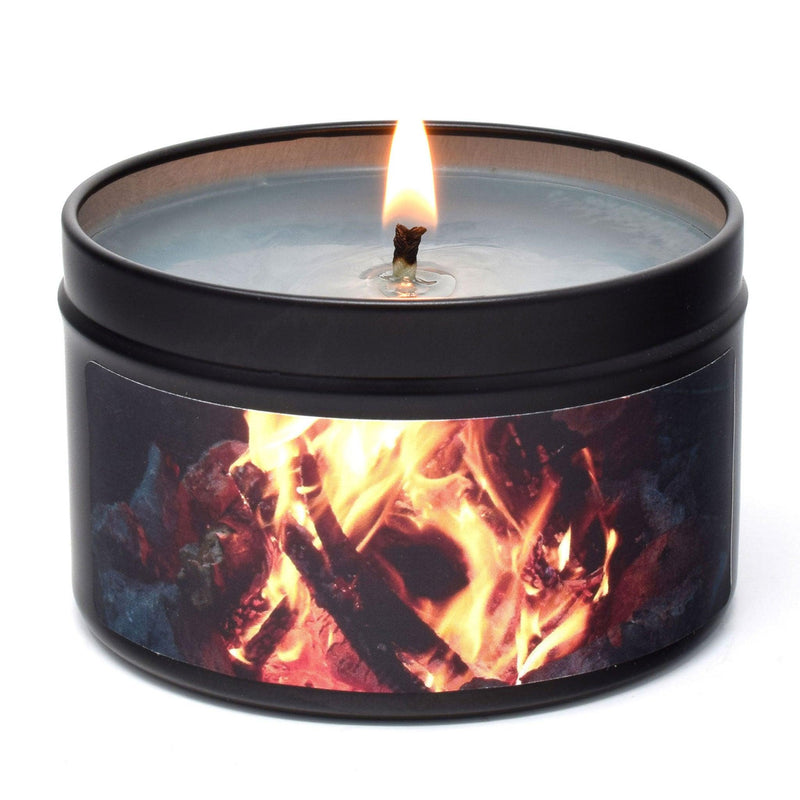 Campfire Smoke, 6oz Soy Candle Tin