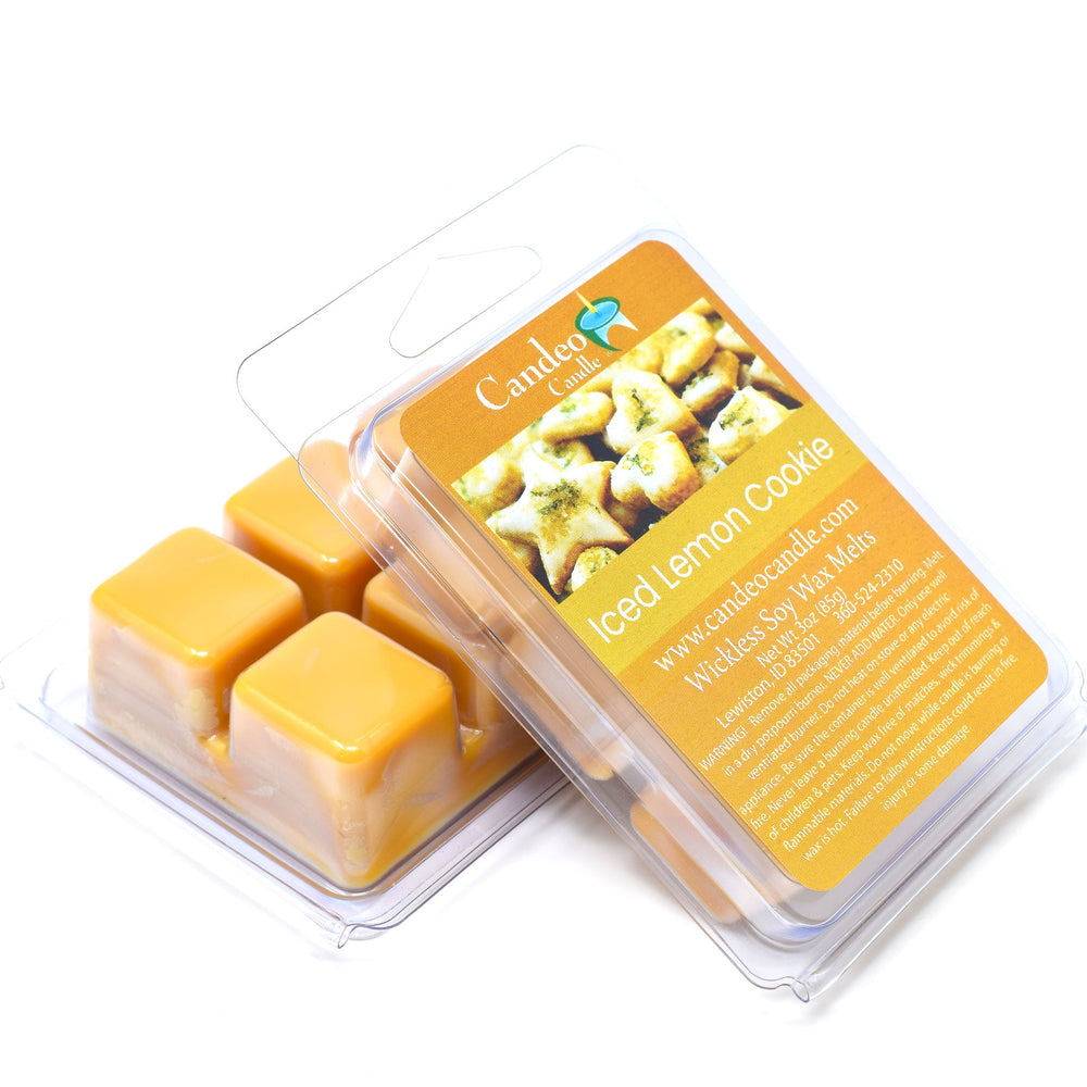 Iced Lemon Cookie, Soy Melt Cubes, 2-Pack